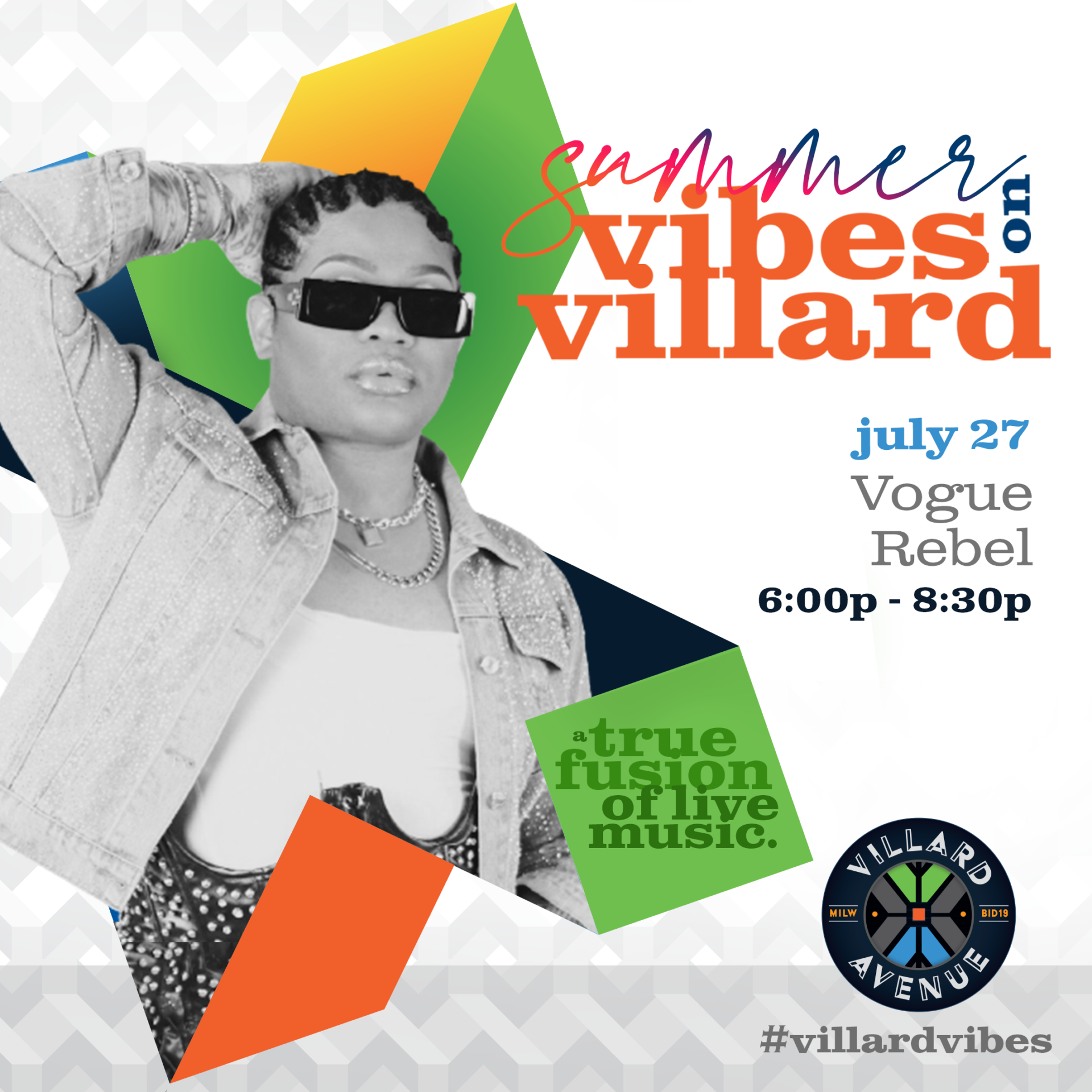 Vogue Rebel at Vibes on Villard | ACA Entertainment : ACA Entertainment